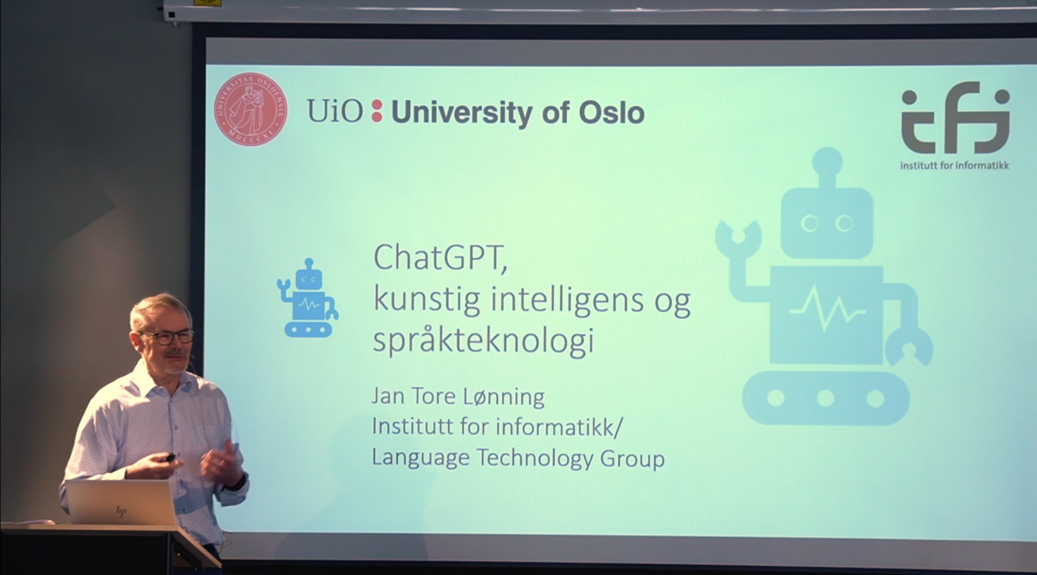 Kunstig intelligens med klare begrensninger - Fornebu senioruniversitet