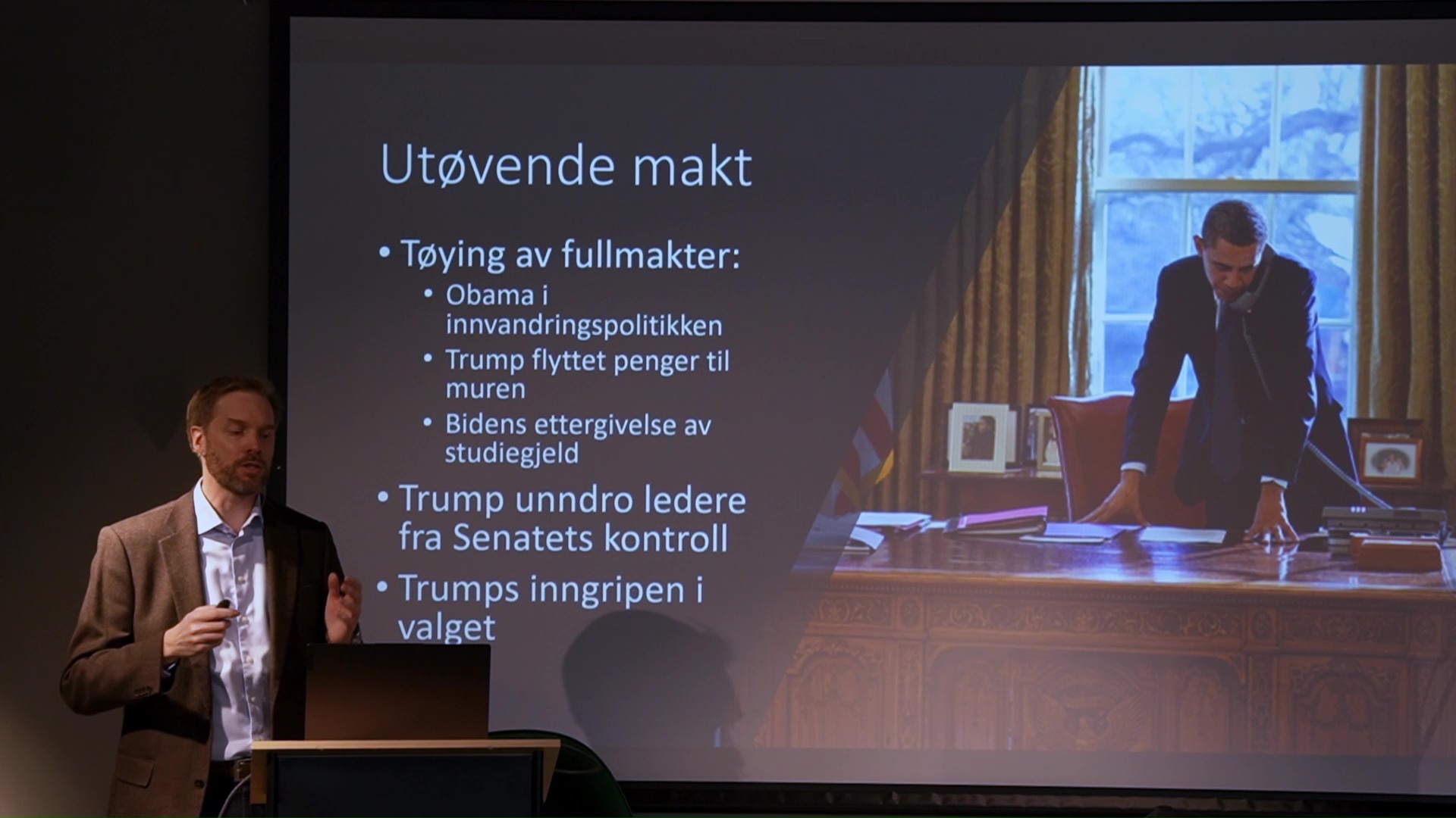 Er USA i stand til å styre seg selv? - Fornebu senioruniversitet