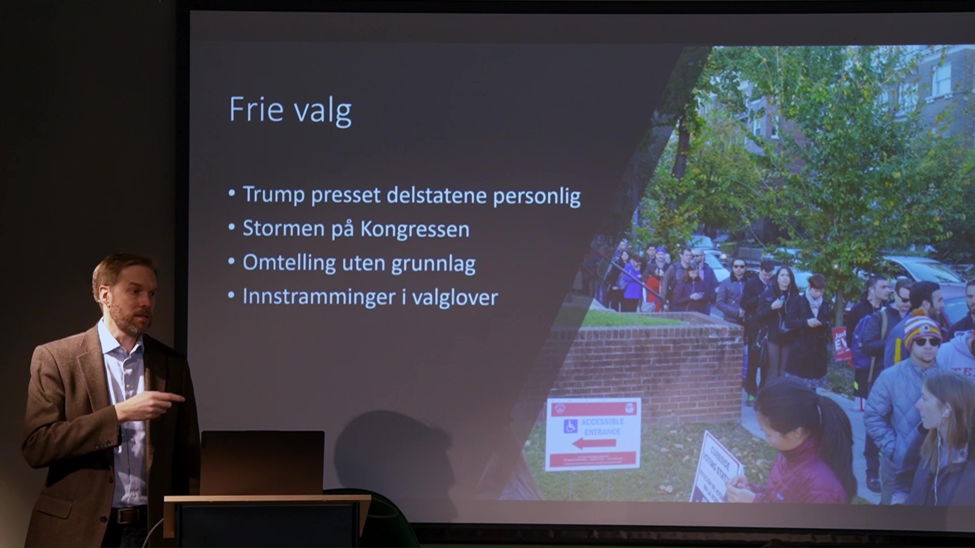 Er USA i stand til å styre seg selv? - Fornebu senioruniversitet